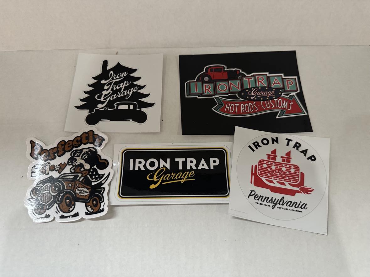Sticker Pack – Iron Trap Garage