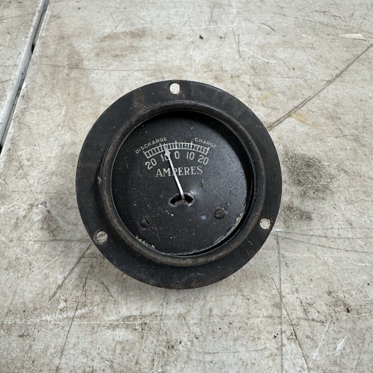 Early Ford Model T Amp Gauge Original No Glass Untested – Iron Trap Garage