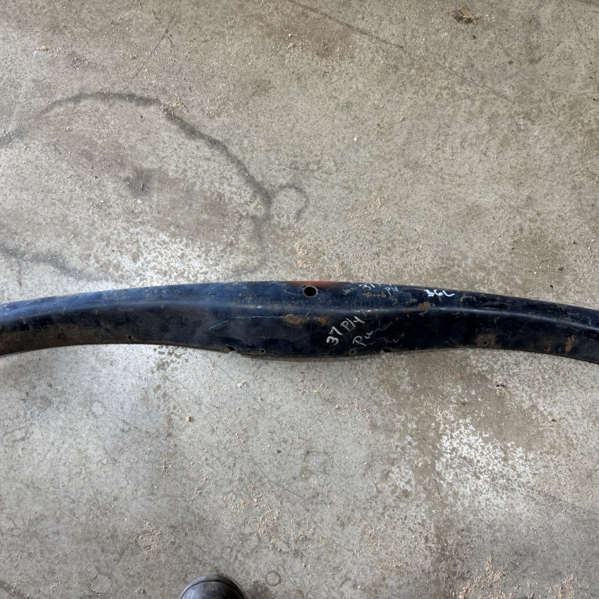 1935 1936 DODGE TRUCK UPPER DASH RAIL Original – Iron Trap Garage