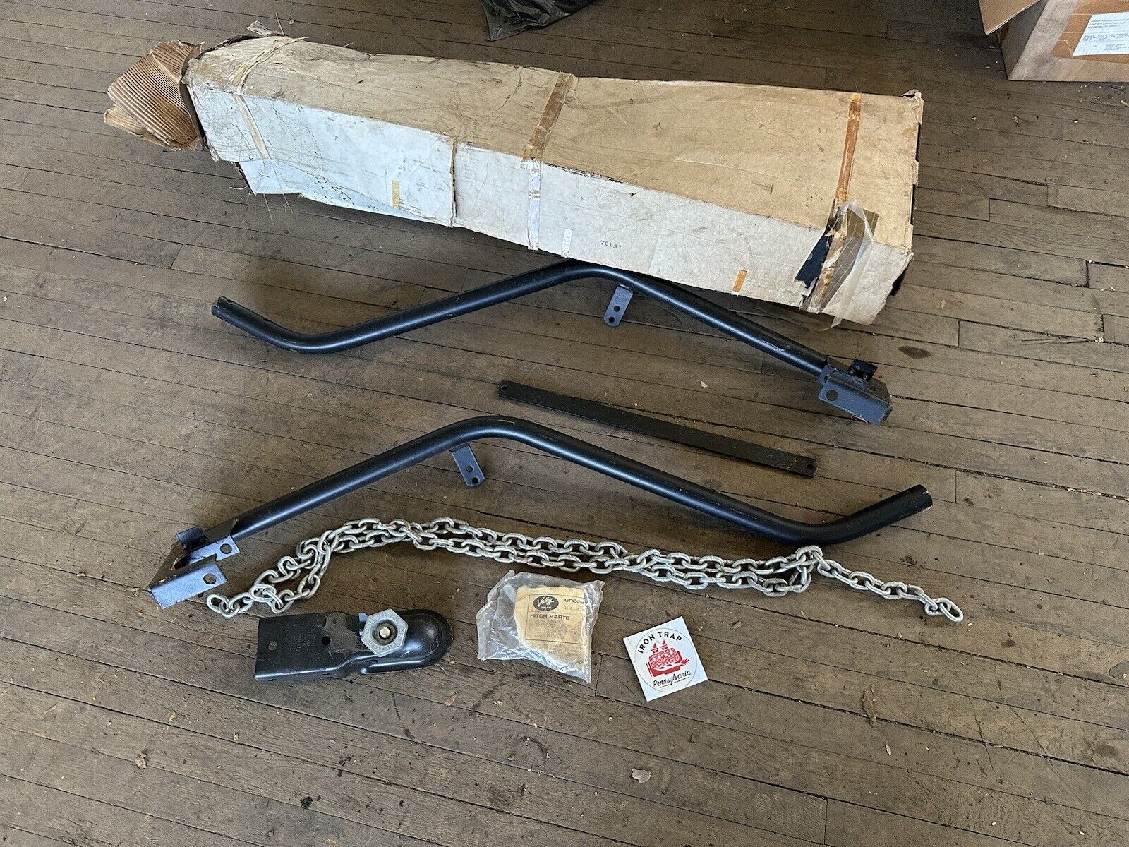 NOS Vintage Valley Tow Rite VW Tow Bar 8053 Bettle Karmann Ghia