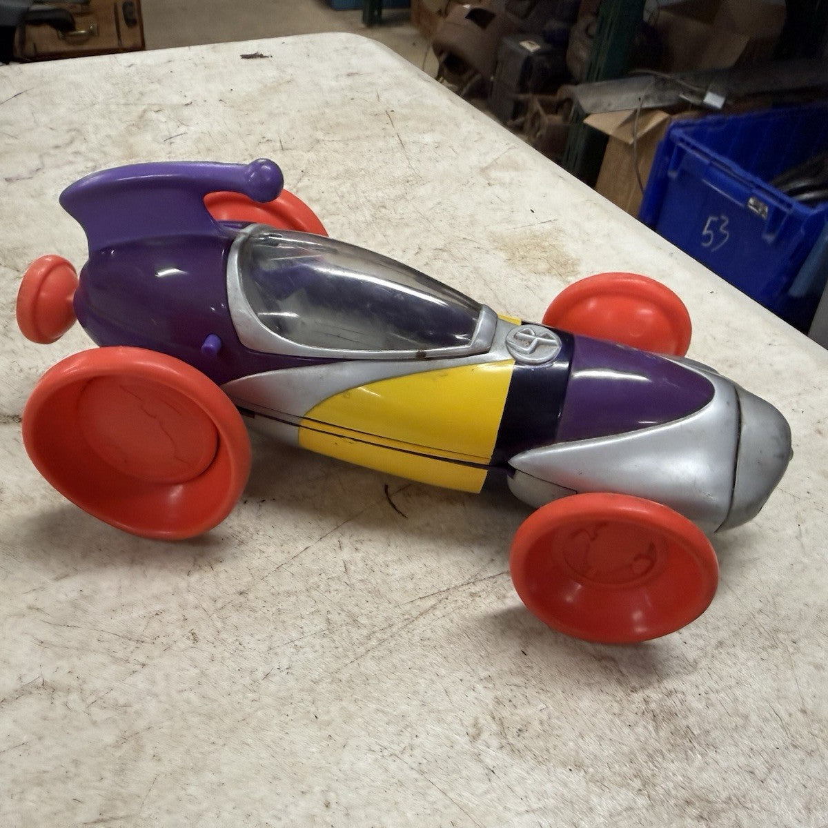 Vintage VeggieTales Larry Boy & Larry Mobile 2000 Big Idea Car Works ...