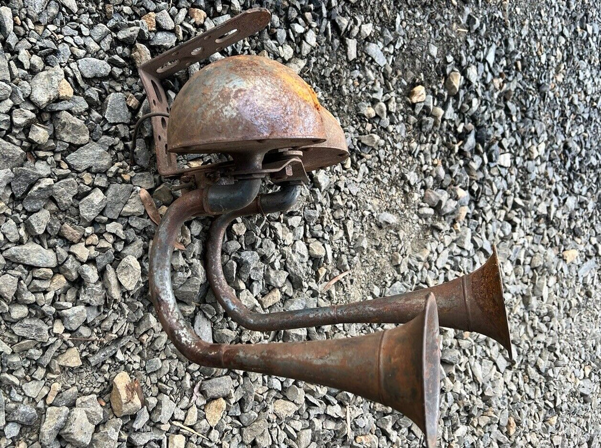 TRUMPET Vintage Antique Horns Chevy Buick Packard Accessory Work GREAT ...