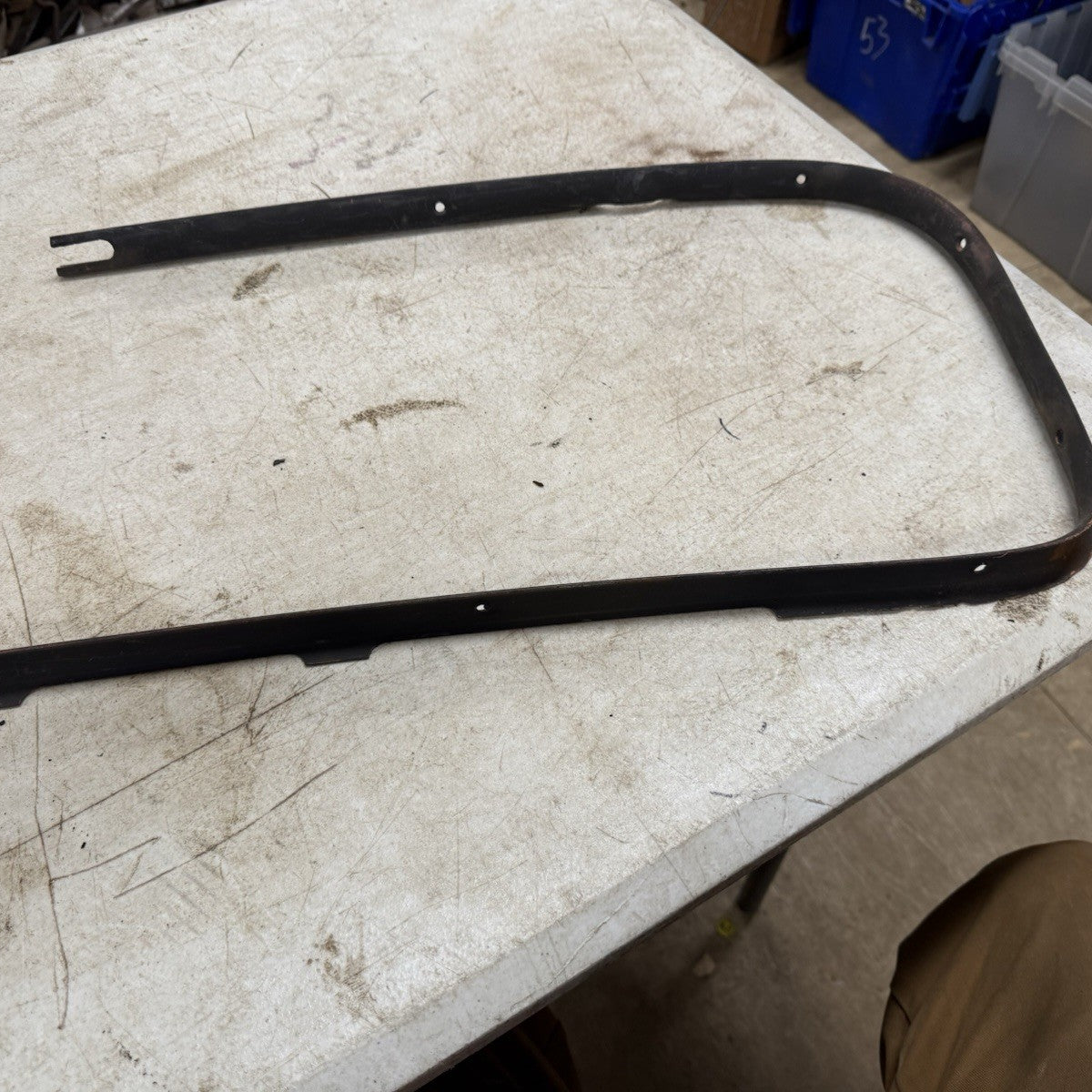 1937 1938 1939 Ford Closed Car Inside Windshield Garnish Molding Passe ...