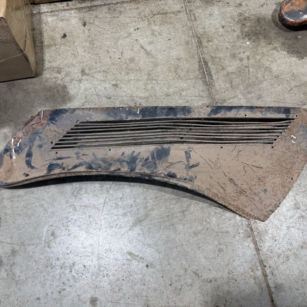 1937 Ford Passenger Car Drivers Side Hood Panel Original Coupe Sedan H ...
