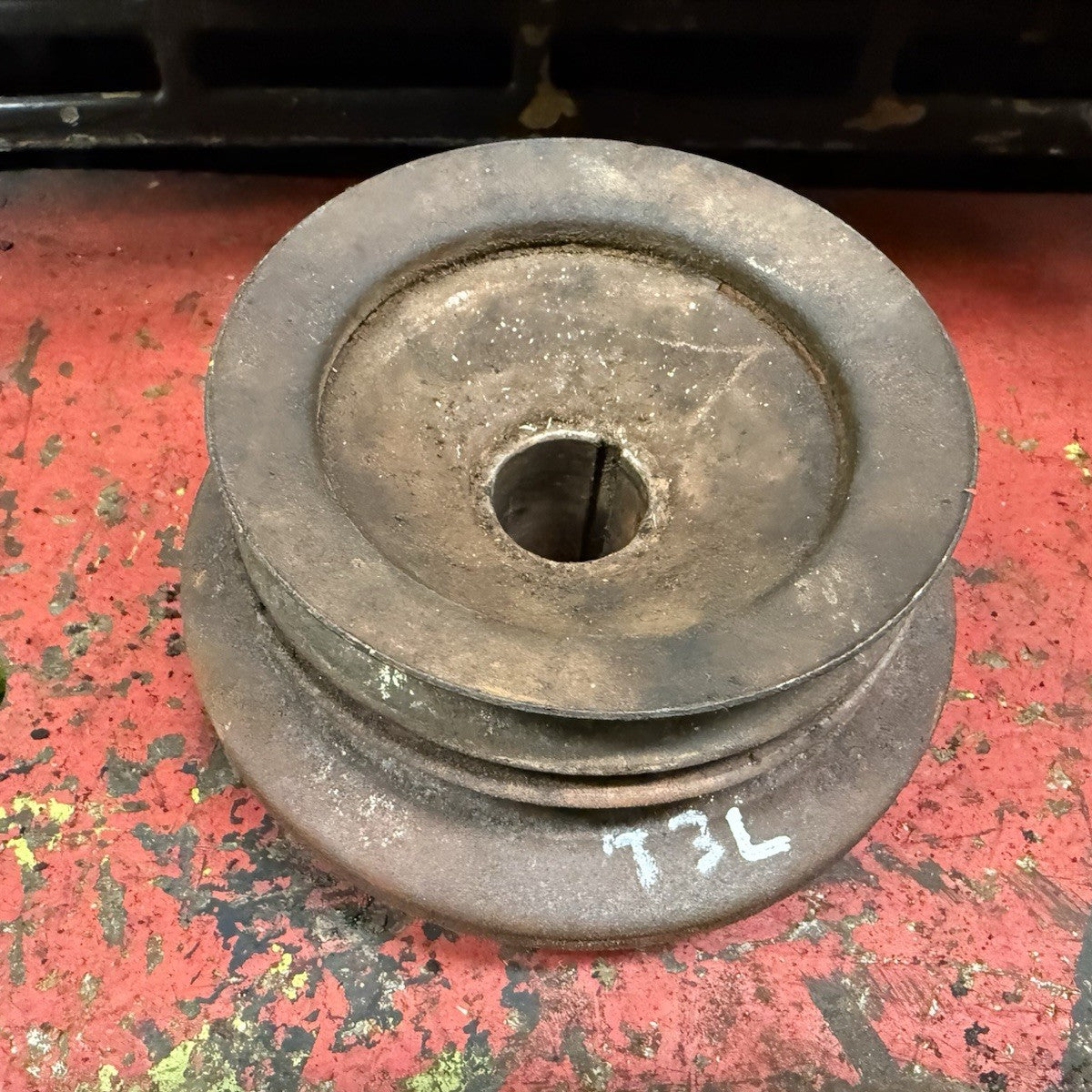 Ford Flathead V8 Crankshaft Pulley 8BA Wide Belt 1948-1953 8RT 8BA-631 ...