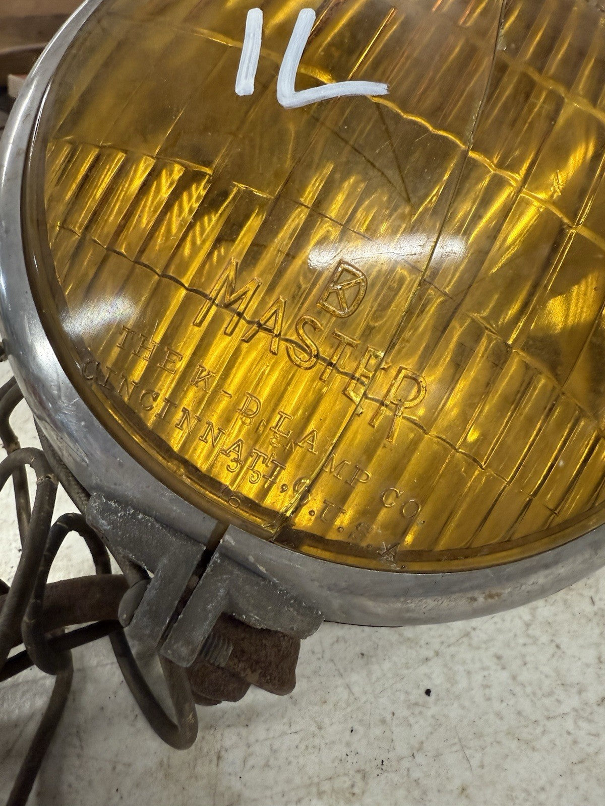 Vintage KD Lamp Co Master 855 Fog Light Hot Rod Custom Bomb – Iron Trap ...