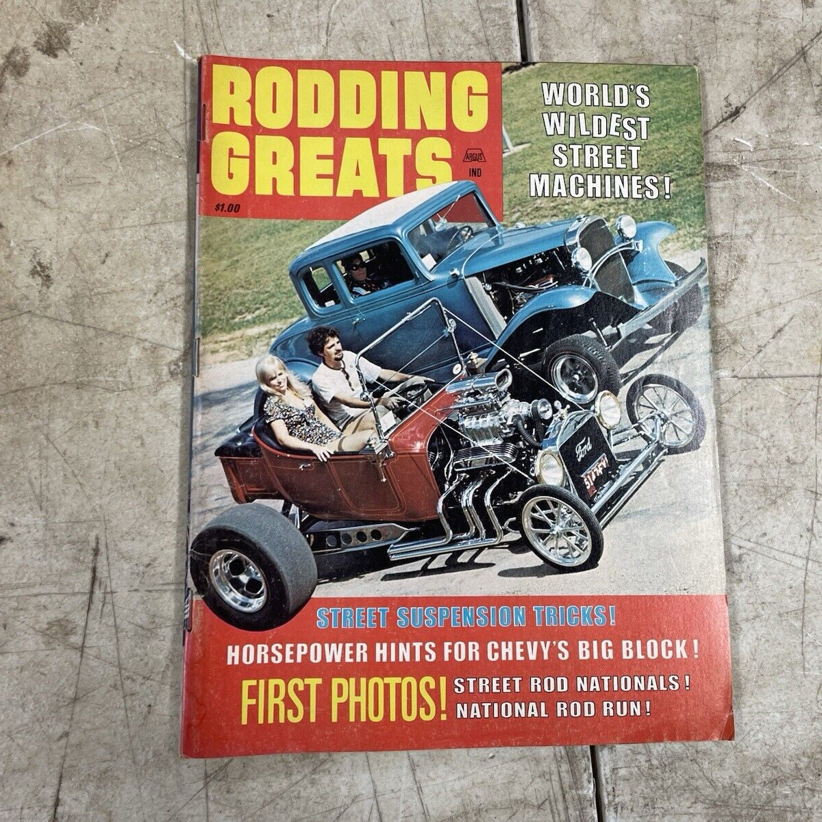 VINTAGE RODDING GREATS MAGAZINE VOLUME 1 NUMBER 1 1971 #47 – Iron Trap ...