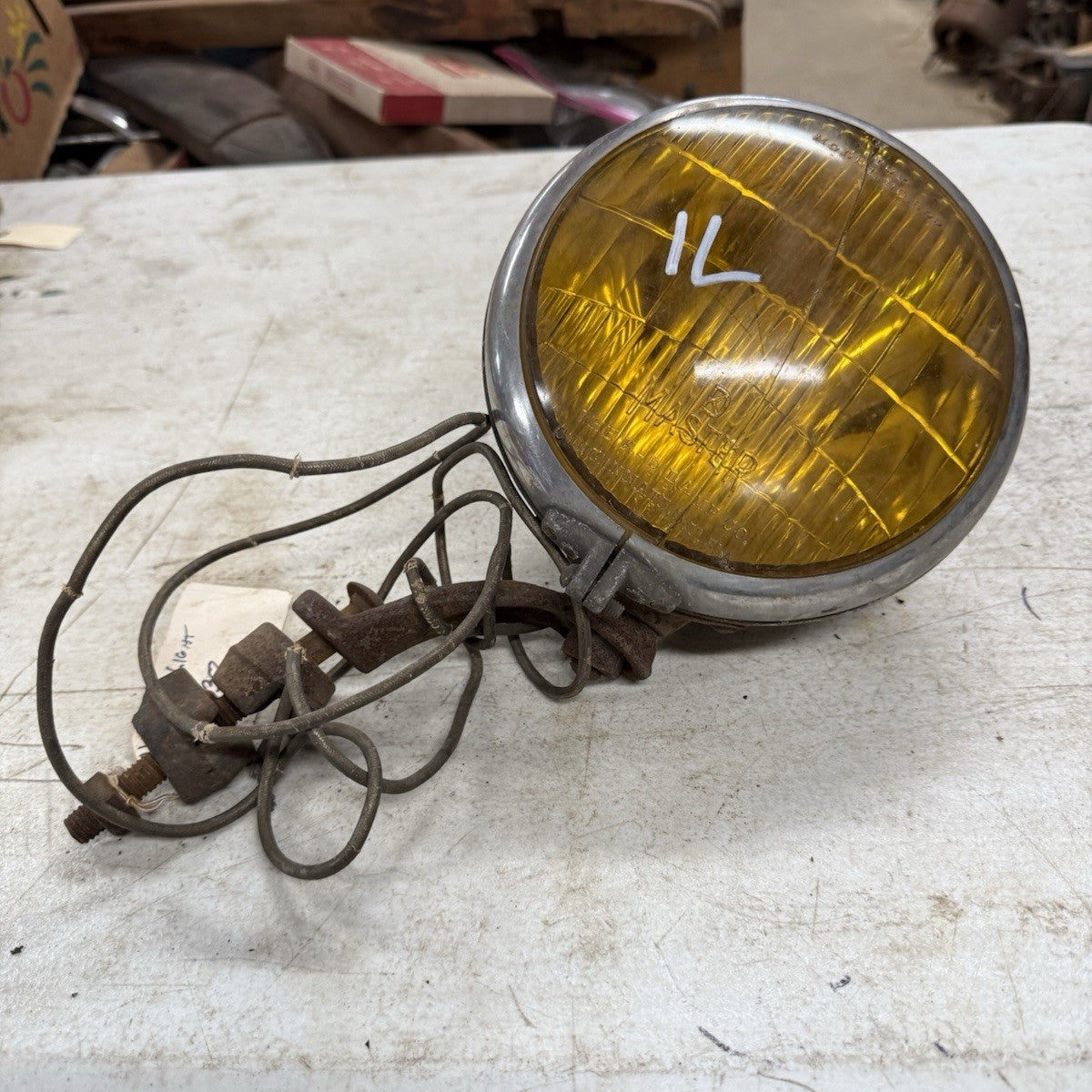 Vintage KD Lamp Co Master 855 Fog Light Hot Rod Custom Bomb – Iron Trap ...