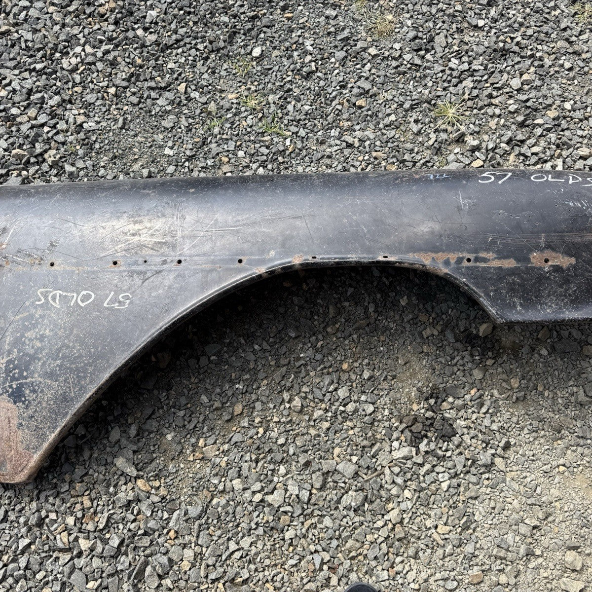 1957 Oldsmobile Rocket Eighty Eight Passenger Front Fender Olds Used C ...