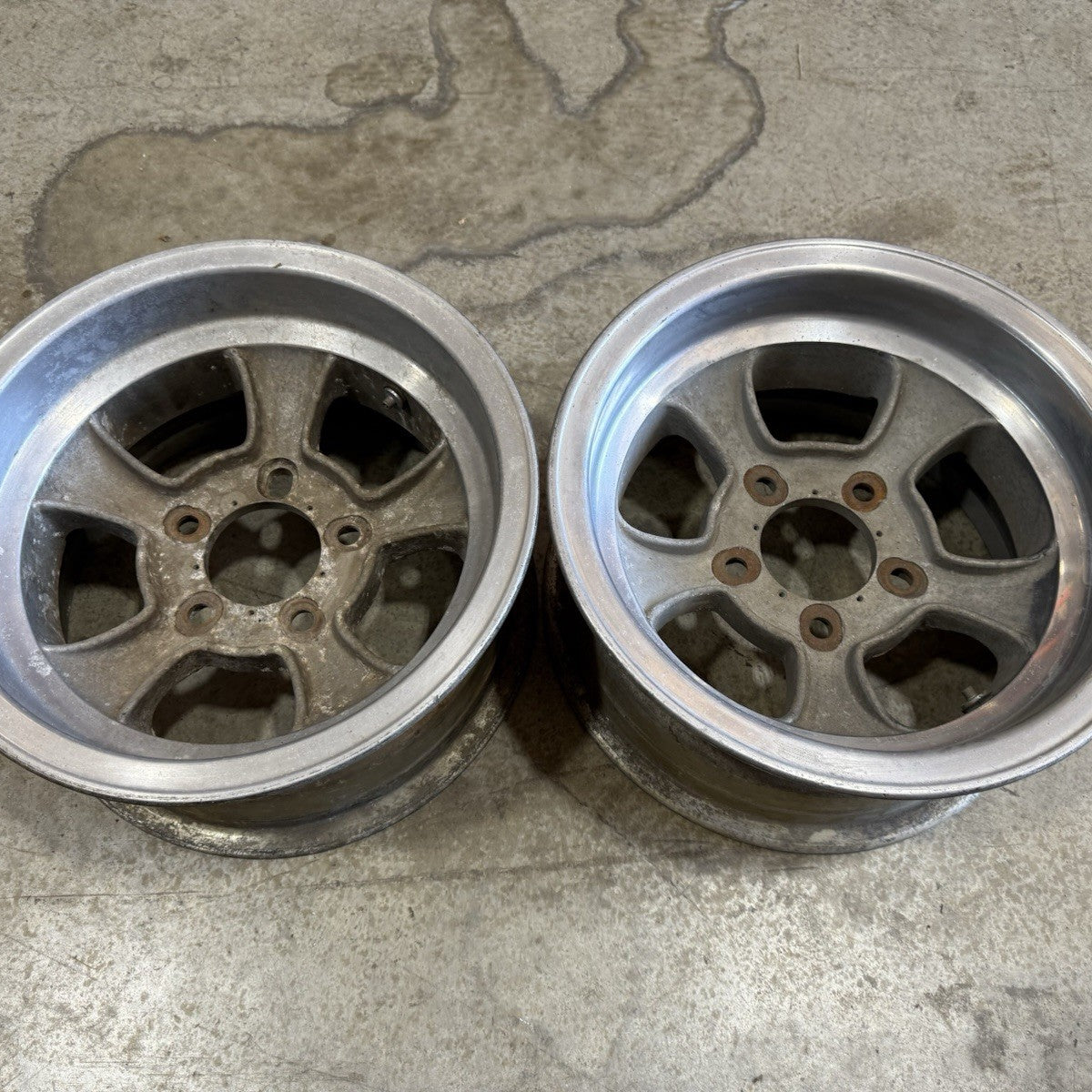 ET III wheels 14”x7” Unilug 5x4-3/4 Bolt Pattern Chevrolet Impala Gass ...