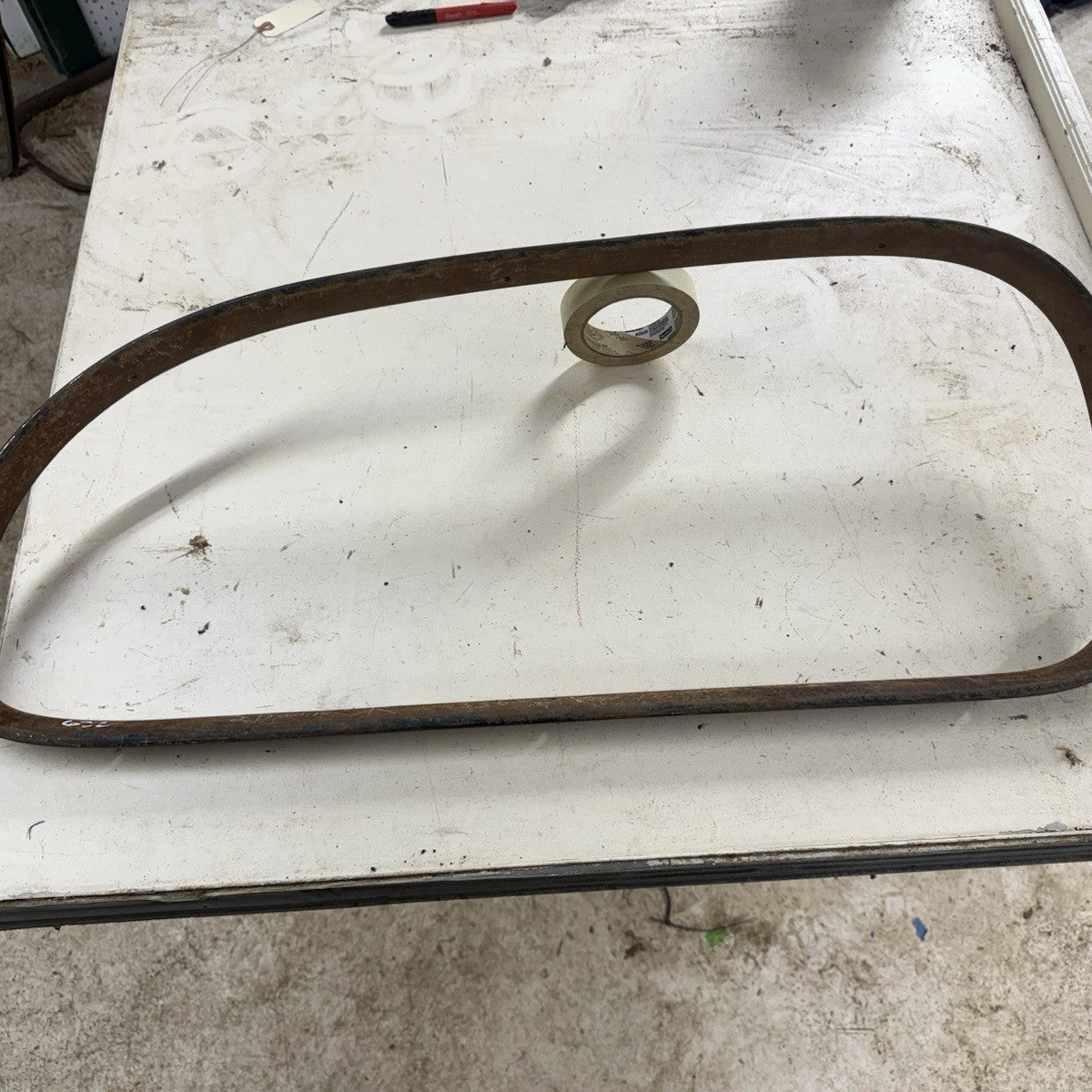 1936 Chevy Master 2dr Sedan Drivers Quarter Window Garnish Molding Che ...