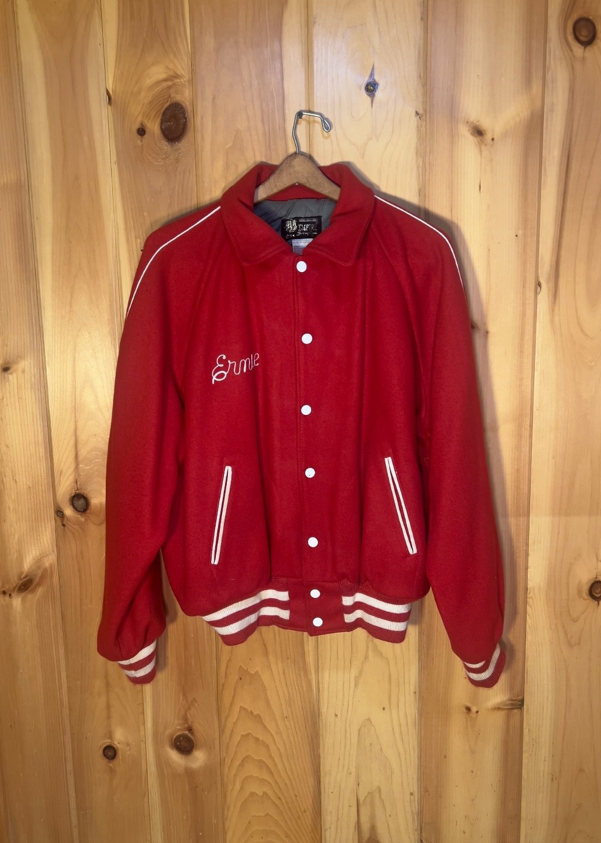 Vintage Empire Sporting Goods Wool Varsity Jacket Sz XL – Iron Trap Garage