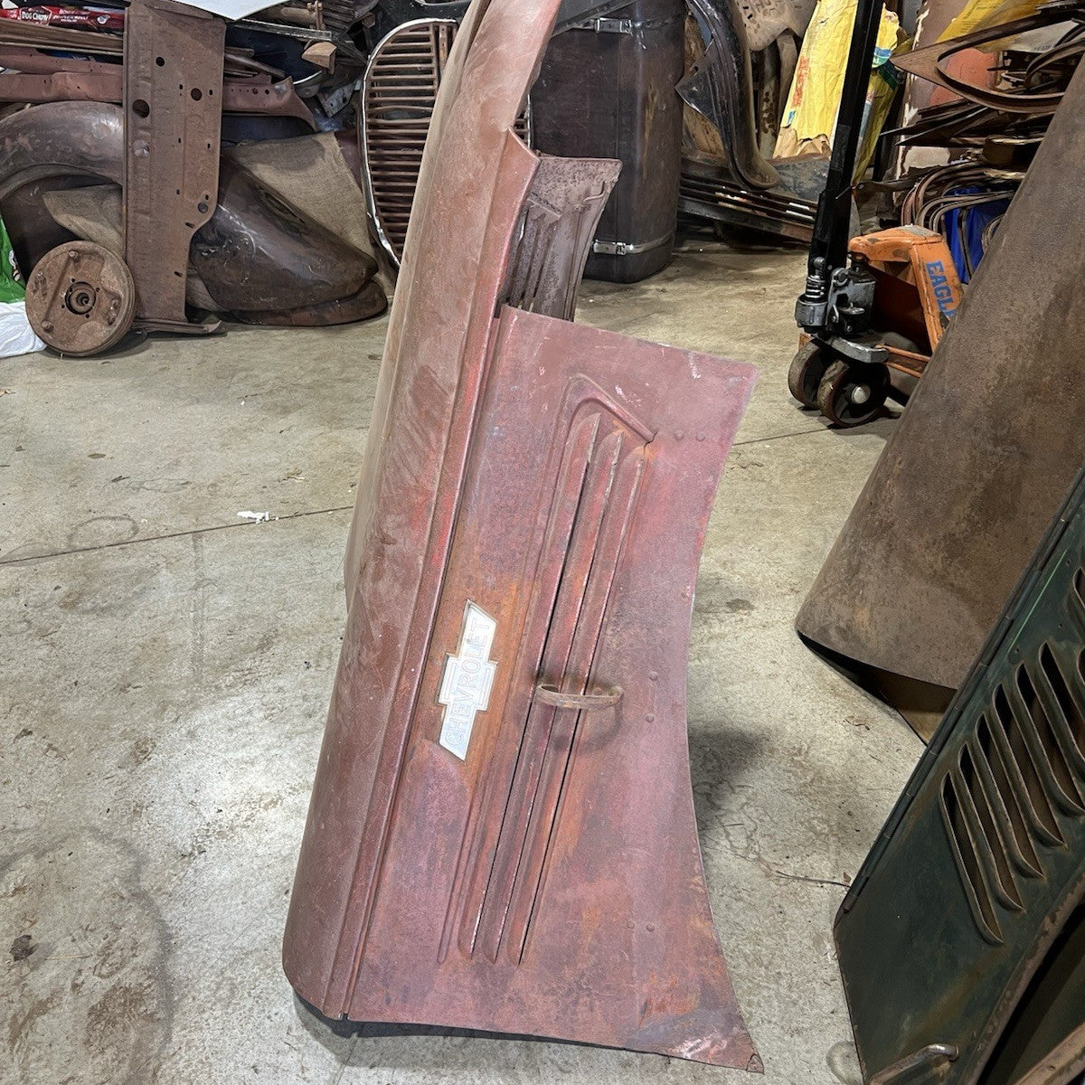 1937 Chevy Pickup Truck Hood Chevrolet Original – Iron Trap Garage