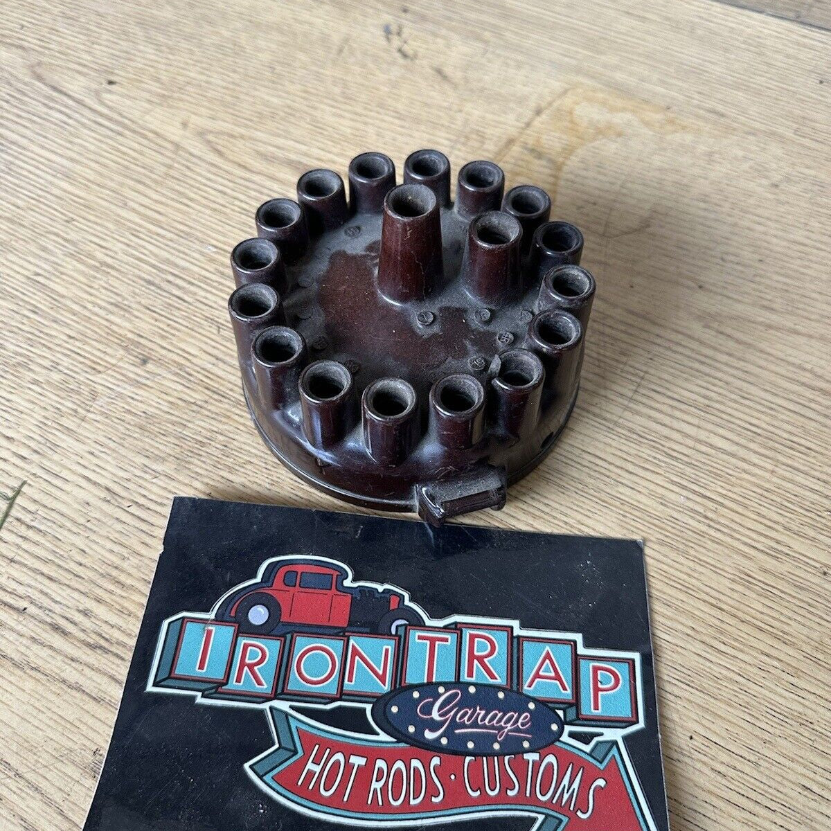 1929-41 NASH 8 CYLINDER TWIN IGNITION DISTRIBUTOR CAP Hot Rod Flathead ...