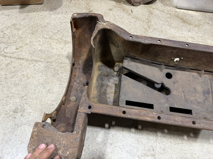 1933 1934 Ford Baffled Oil Pan Coupe Sedan Roadster Hot Rod Original ...