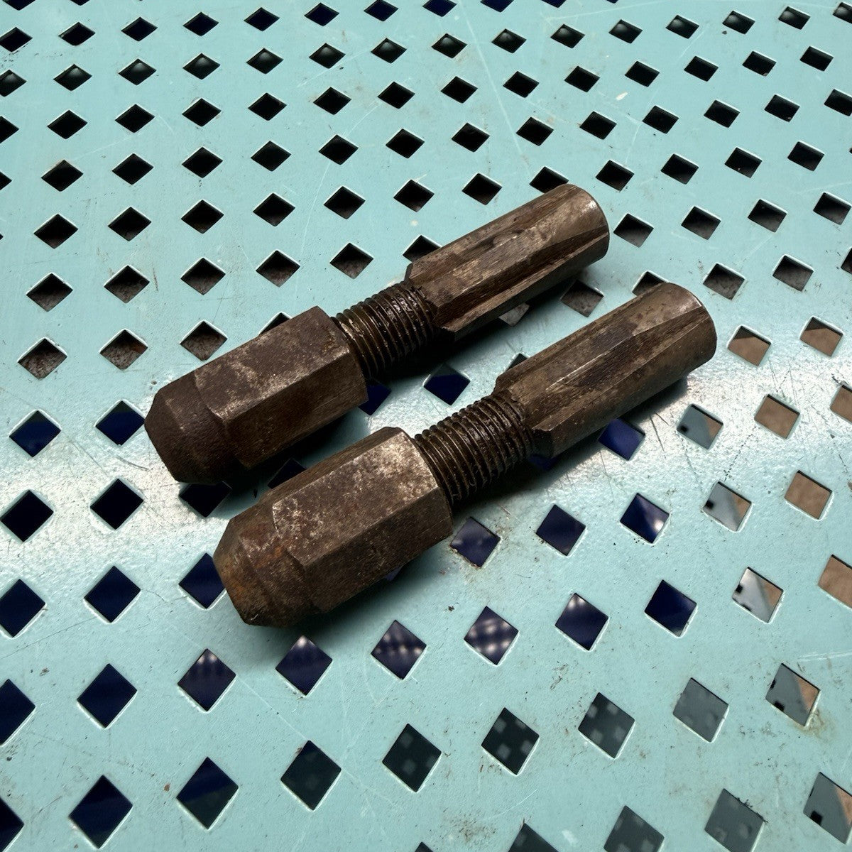 Used 1928-48 Ford Spindle bolt king pin retainer pin and stop nut ...