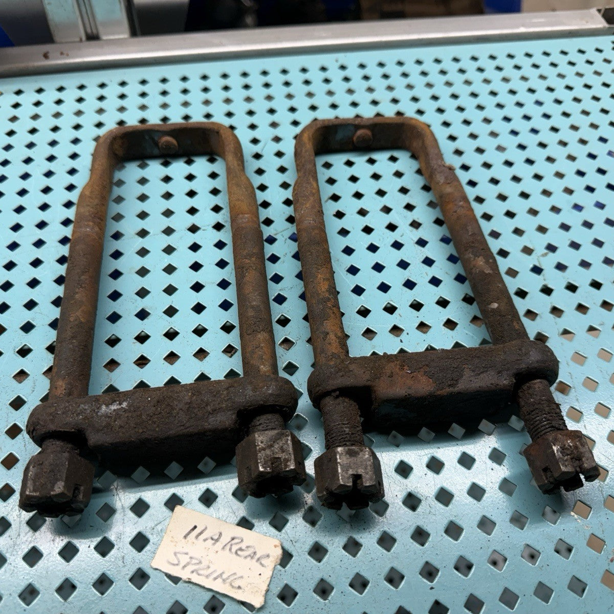 1941-48 Ford Original Rear Spring U-bolts 11A-5705-J Coupe Sedan Conve ...