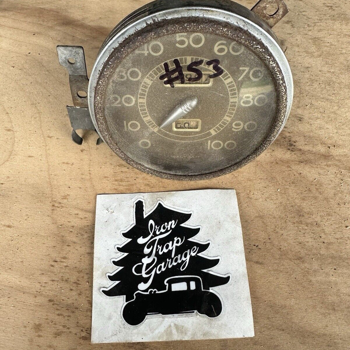 1939 Ford Standard Waltham Speedometer Coupe Sedan Convertible Origina ...