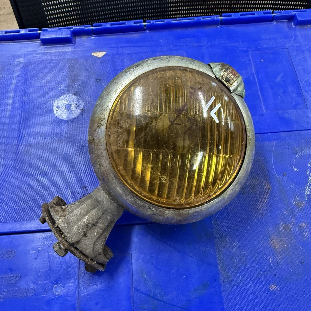 UNITY Model H fog Early Lamp Ford Vintage Truck LigHt 6v GE Amber ...