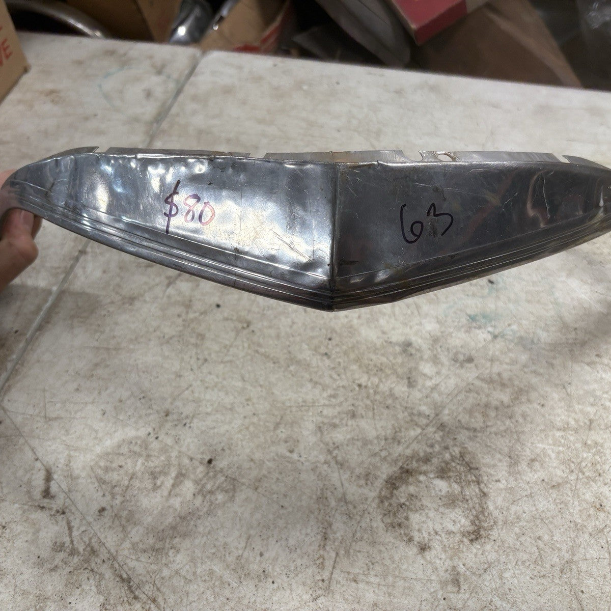 1937 Chevrolet Upper Molding Stainless Grill Trim – Iron Trap Garage
