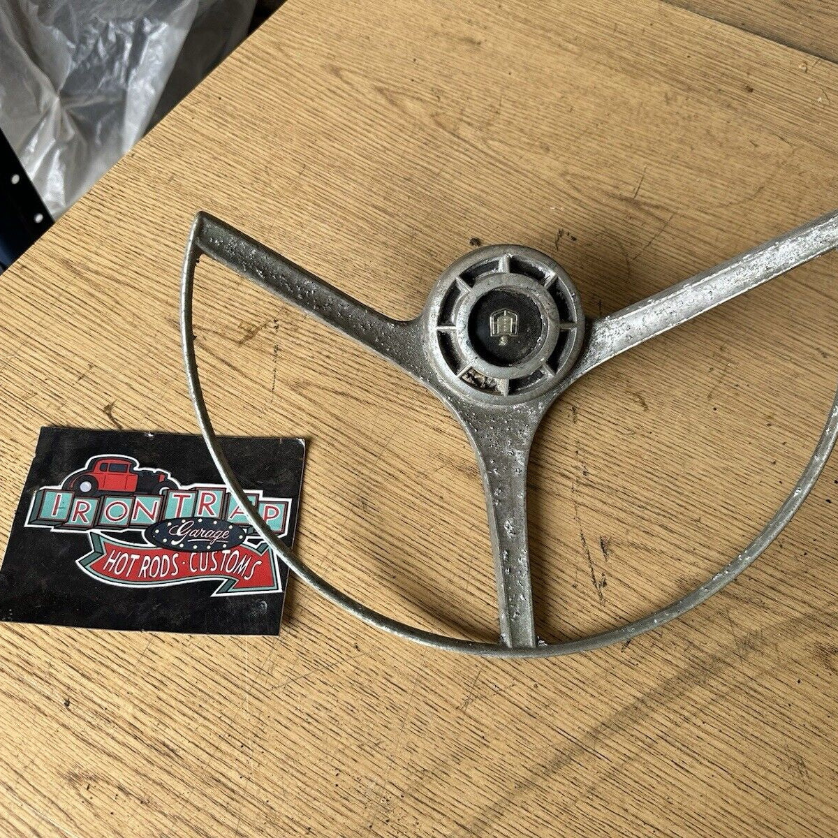 1959 Mercury Steering Wheel Horn Ring Monterey Montclair Parklane ...