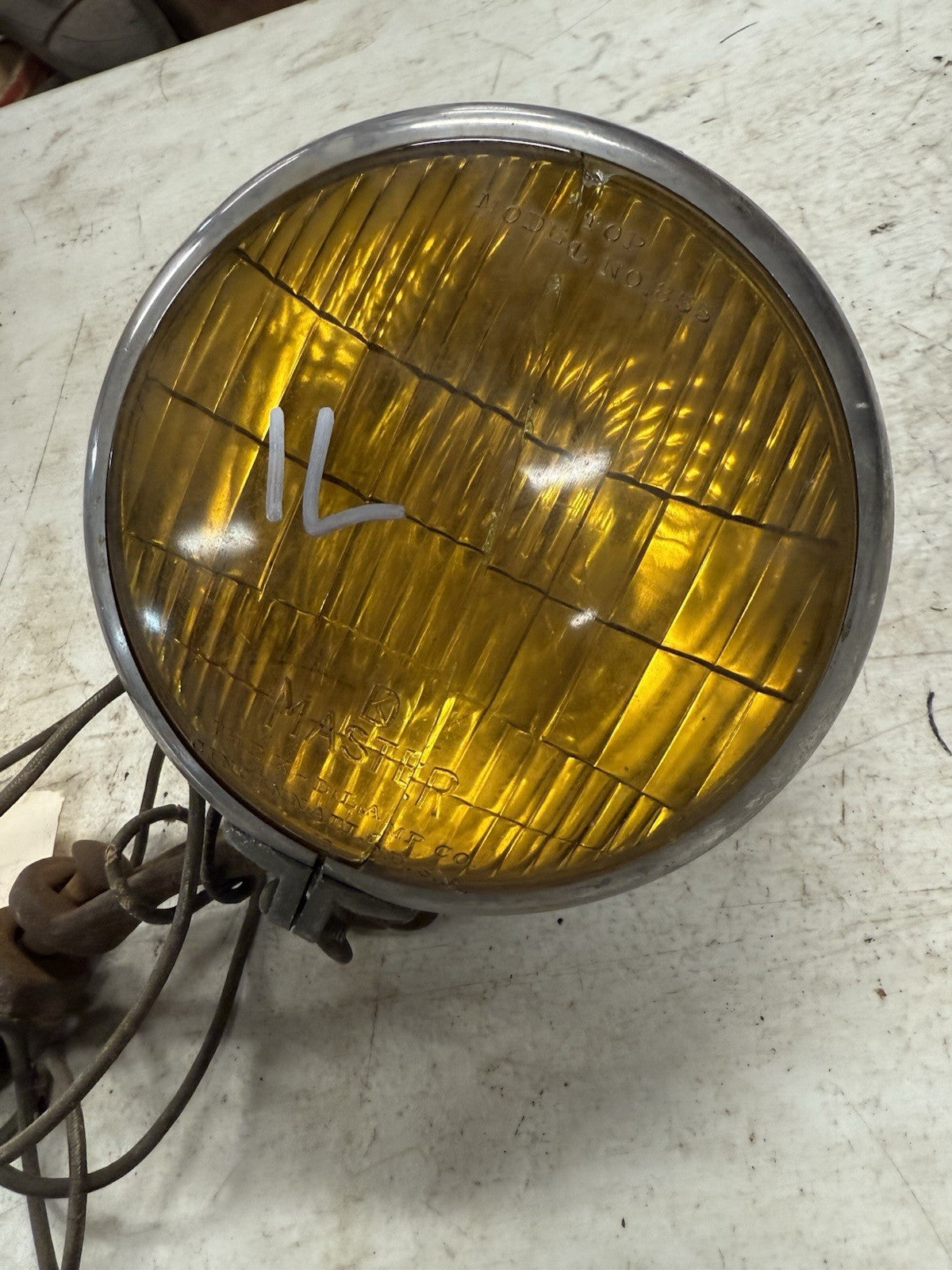 Vintage KD Lamp Co Master 855 Fog Light Hot Rod Custom Bomb – Iron Trap ...