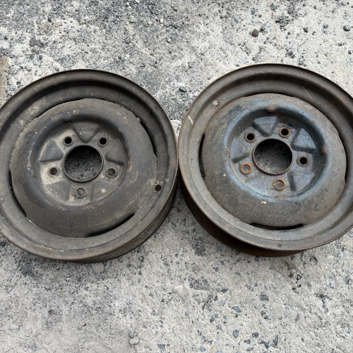 1946 1947 1948 Ford 16”x4.5” Steel Wheels Original Coupe Roadster Hot ...