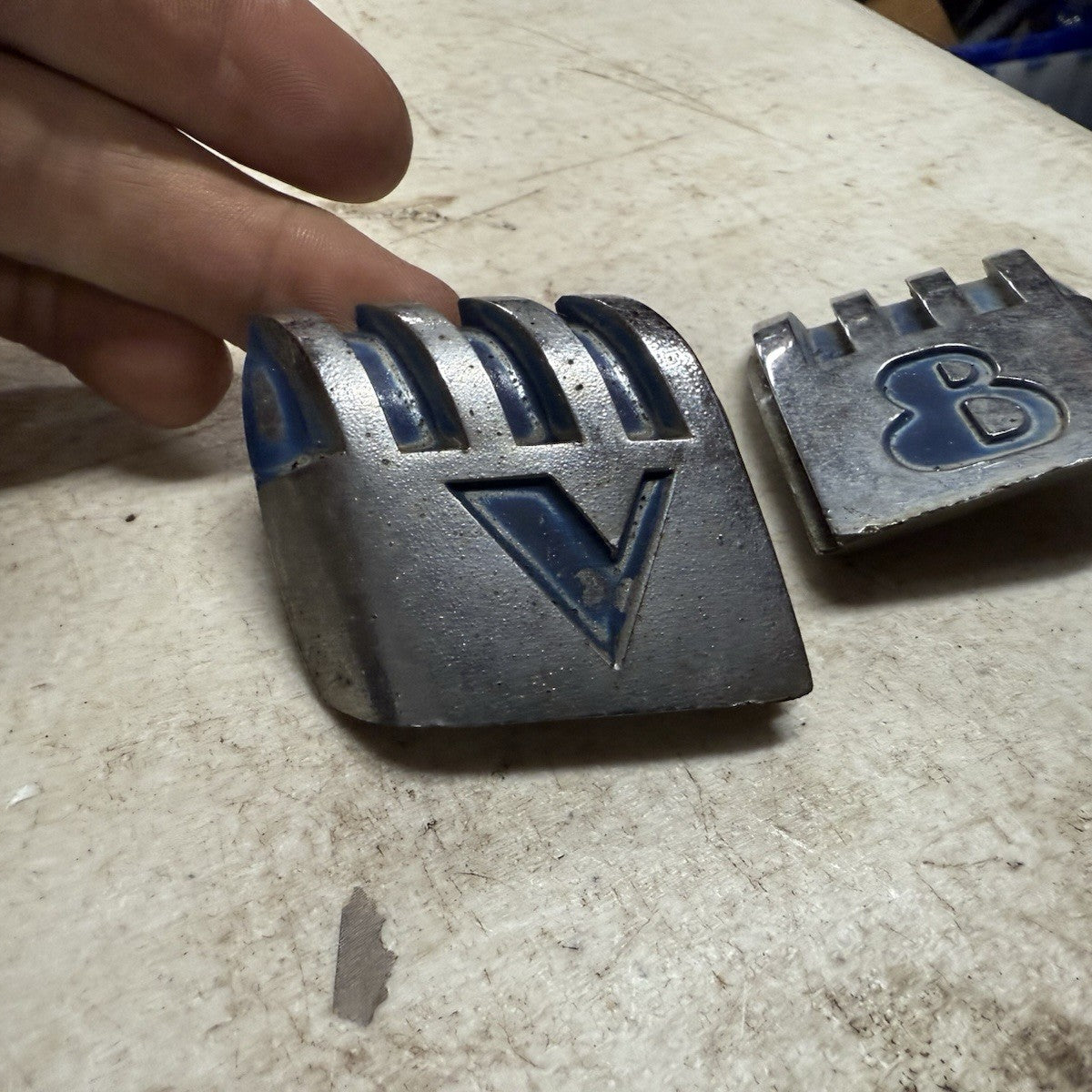 1940 Ford V8 Standard Hood Emblem 1940 Ford Pickup Coupe Sedan Convert ...