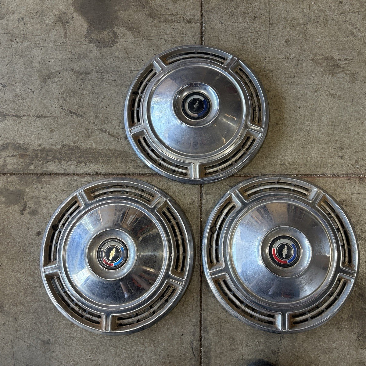1968 Chevrolet Chevelle HubcapsEl Camino Wheel Cover 14" OEM Set Of 4 ...