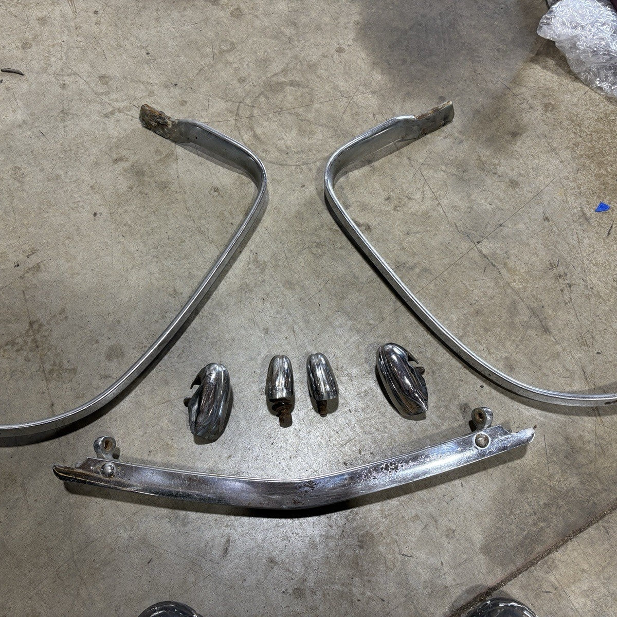1941 Dodge Accessory Front Bumper Over Rider Coupe Sedan Bomb Custom O ...