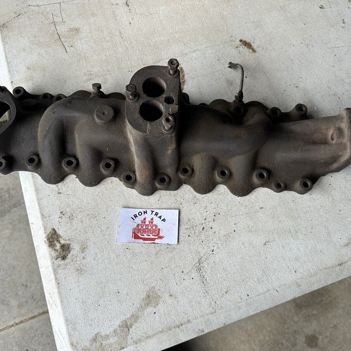 1949-53 Flathead V8 FORD 8BA-8RT-6520 Intake Manifold Vintage Truck Ca ...