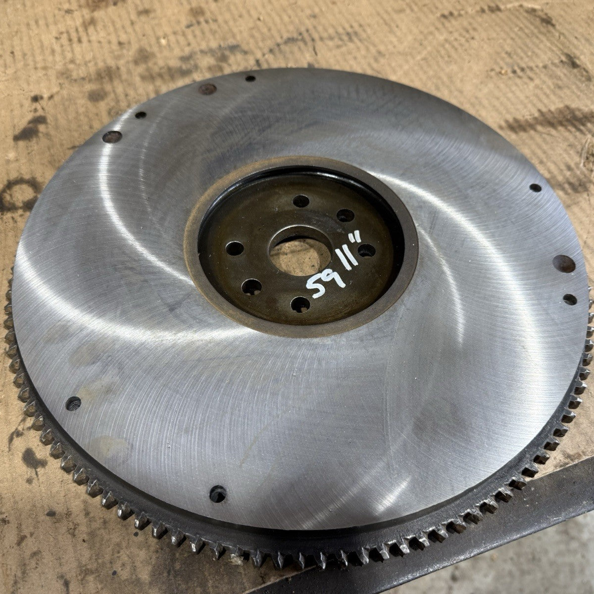 Resurfaced 1932-48 Ford Flathead Flywheel For 11” Clutch Coupe Roadste ...