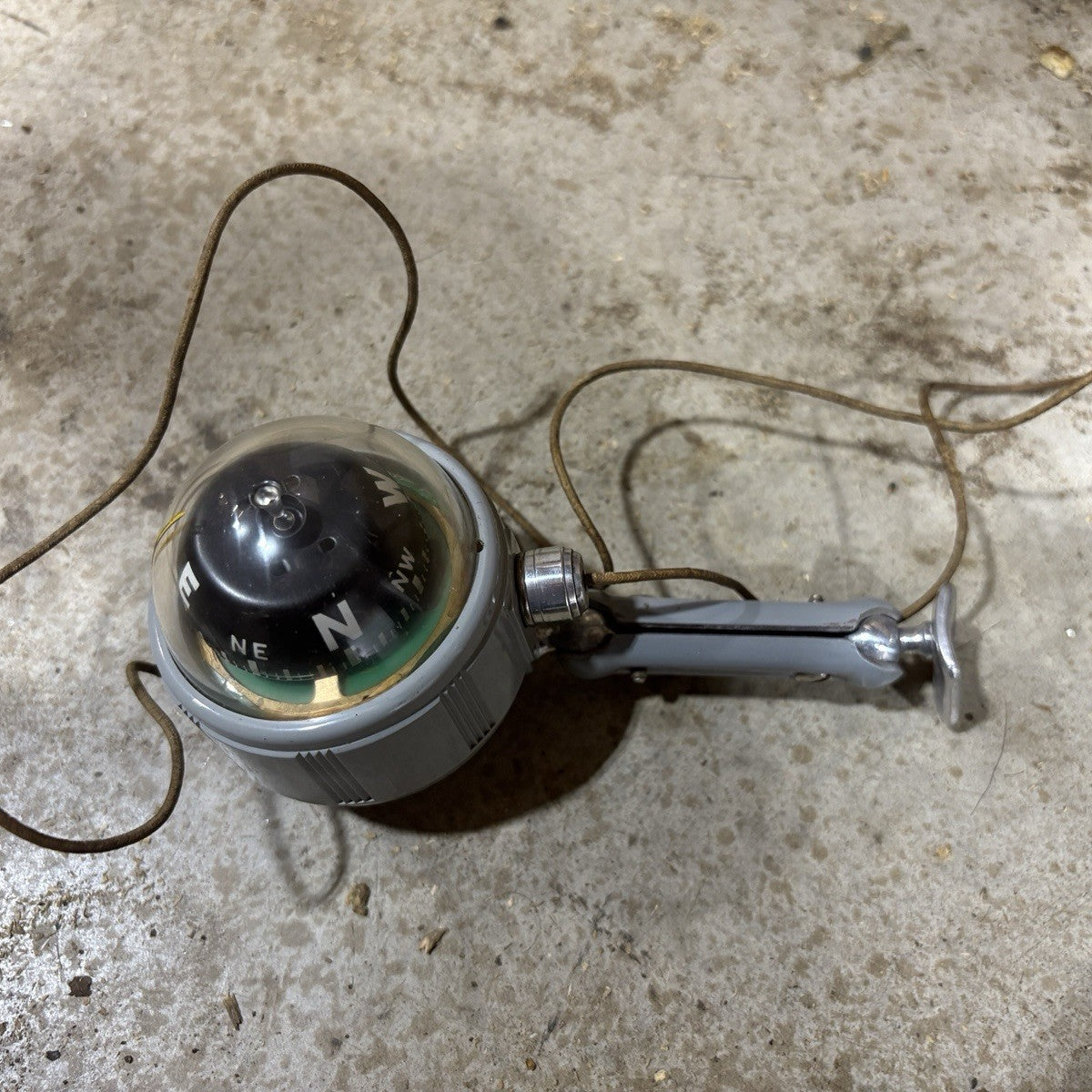 1950s Vintage Mobile Airguide Compass VISI-Dome Illuminated Custom Acc ...