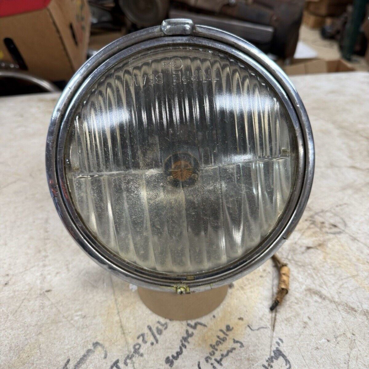 Rate Trippe Beam Flat Back Sealed Beam Fog Driving Light – Iron Trap Garage