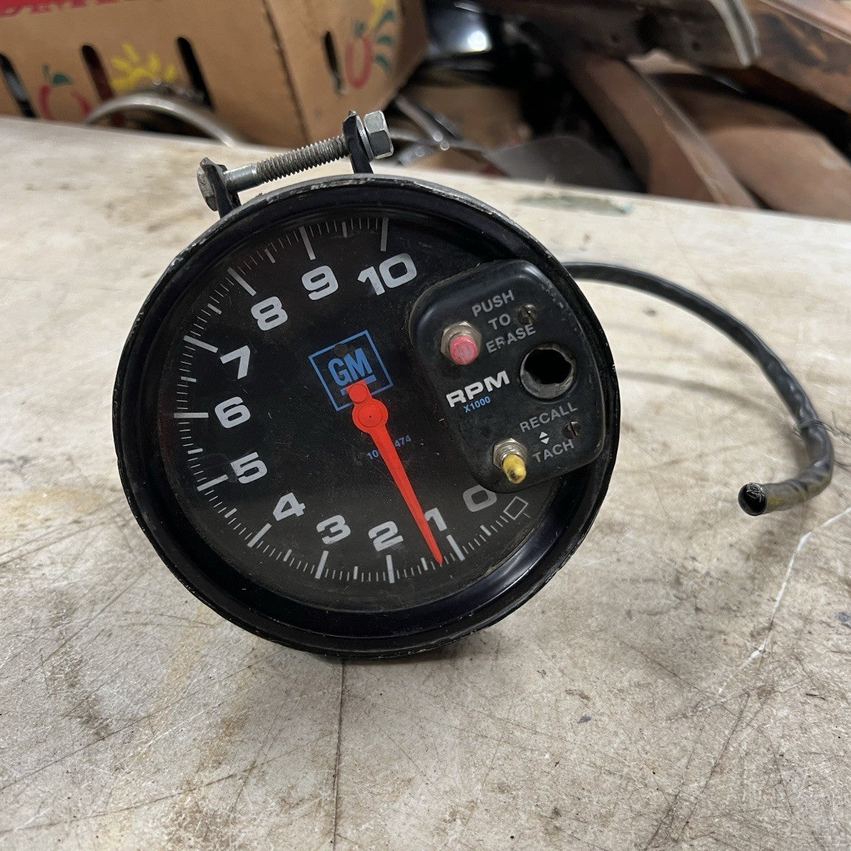 GM 5" Tachometer Original Chevelle Camaro, Etc – Iron Trap Garage