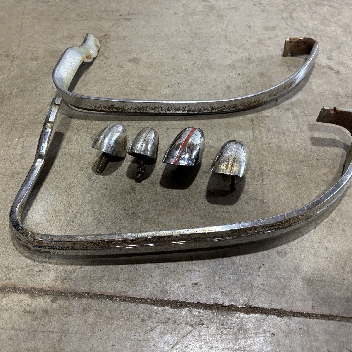 1941 Dodge Accessory Rear Bumper Over Rider Coupe Sedan Bomb Custom Or ...