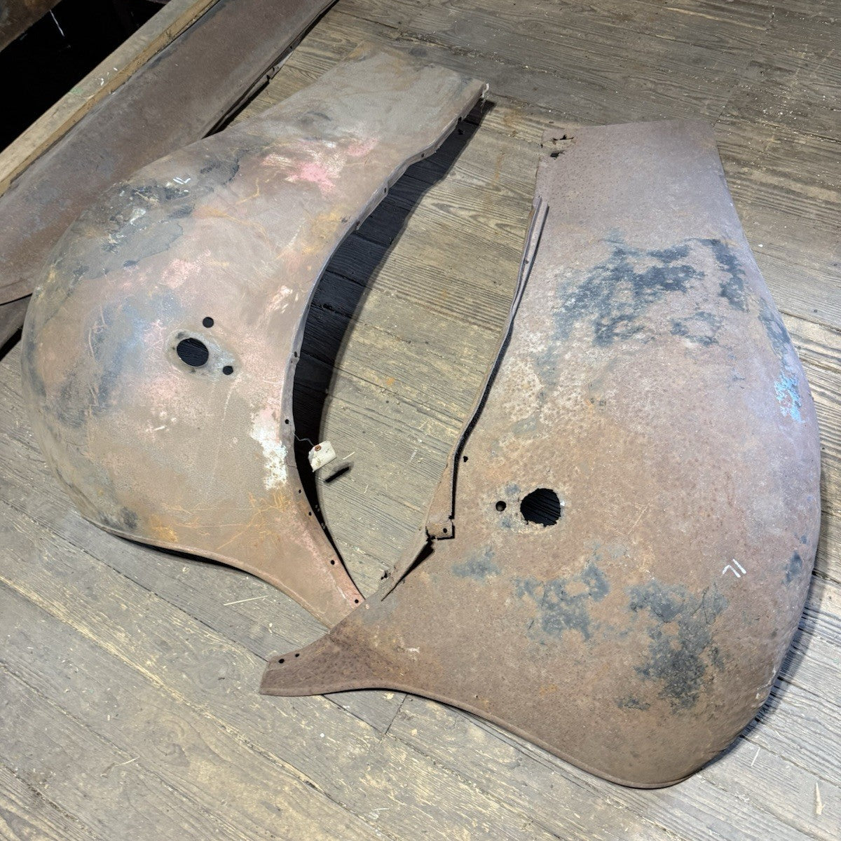 1933 1934 Ford Passenger Car Front Fenders Original Coupe Sedan Hot Ro ...
