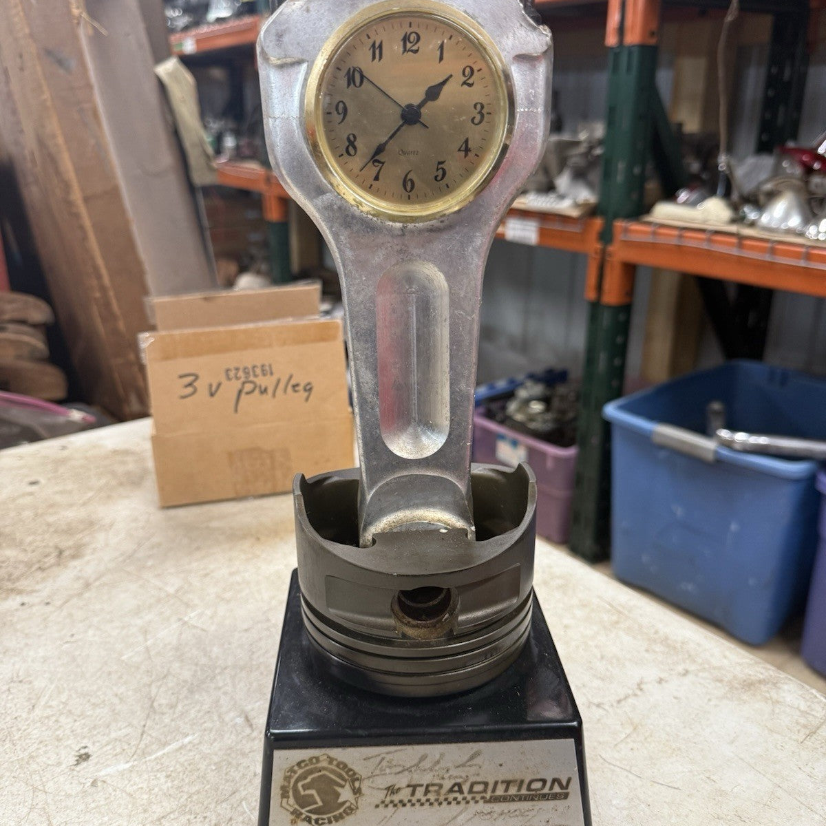 Matco Tools Nitro Piston Clock Autographed by Don & Tony Schumacher NH ...