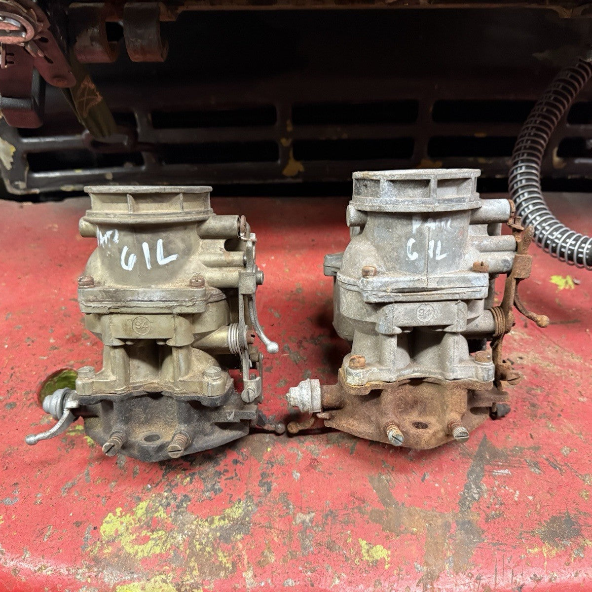 Lot Of 2 Holley 94 Carburetors Flathead V8 Ford Hot Rod – Iron Trap Garage