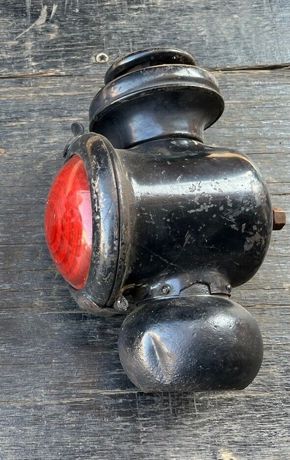 Antique 1900's Ford Model T Kerosene Cowl Lamp Tail Lantern, VERY NICE ...