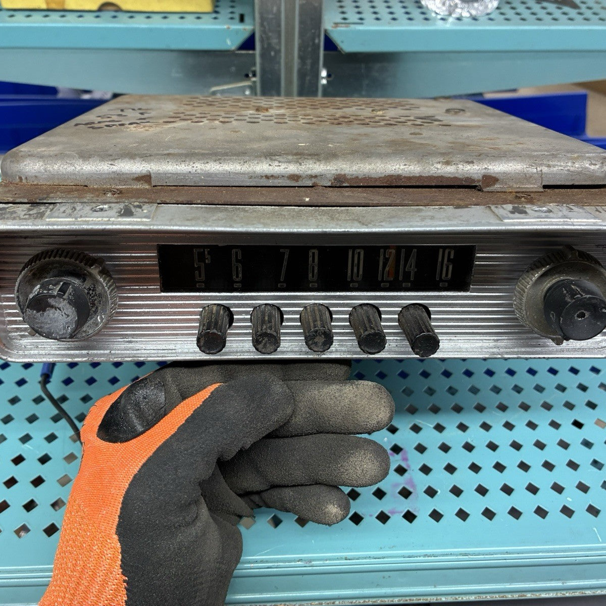 1953 Ford AM Radio Original Used Part # 3BF 124154 FoMoCo *Untested ...