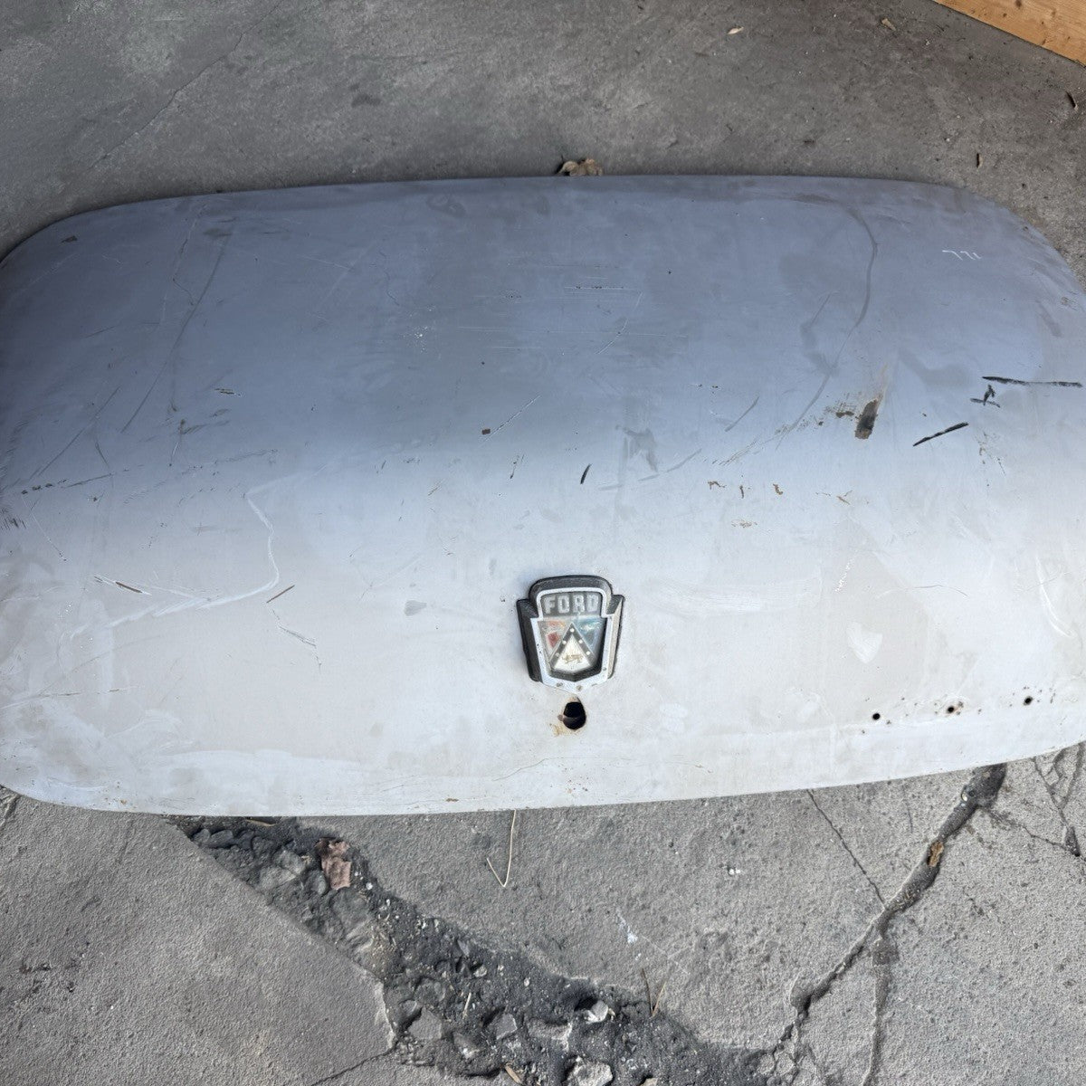 1952 1953 1954 FORD COUPE TRUNK DECK LID CONVERTIBLE ORIGINAL PAINT ...