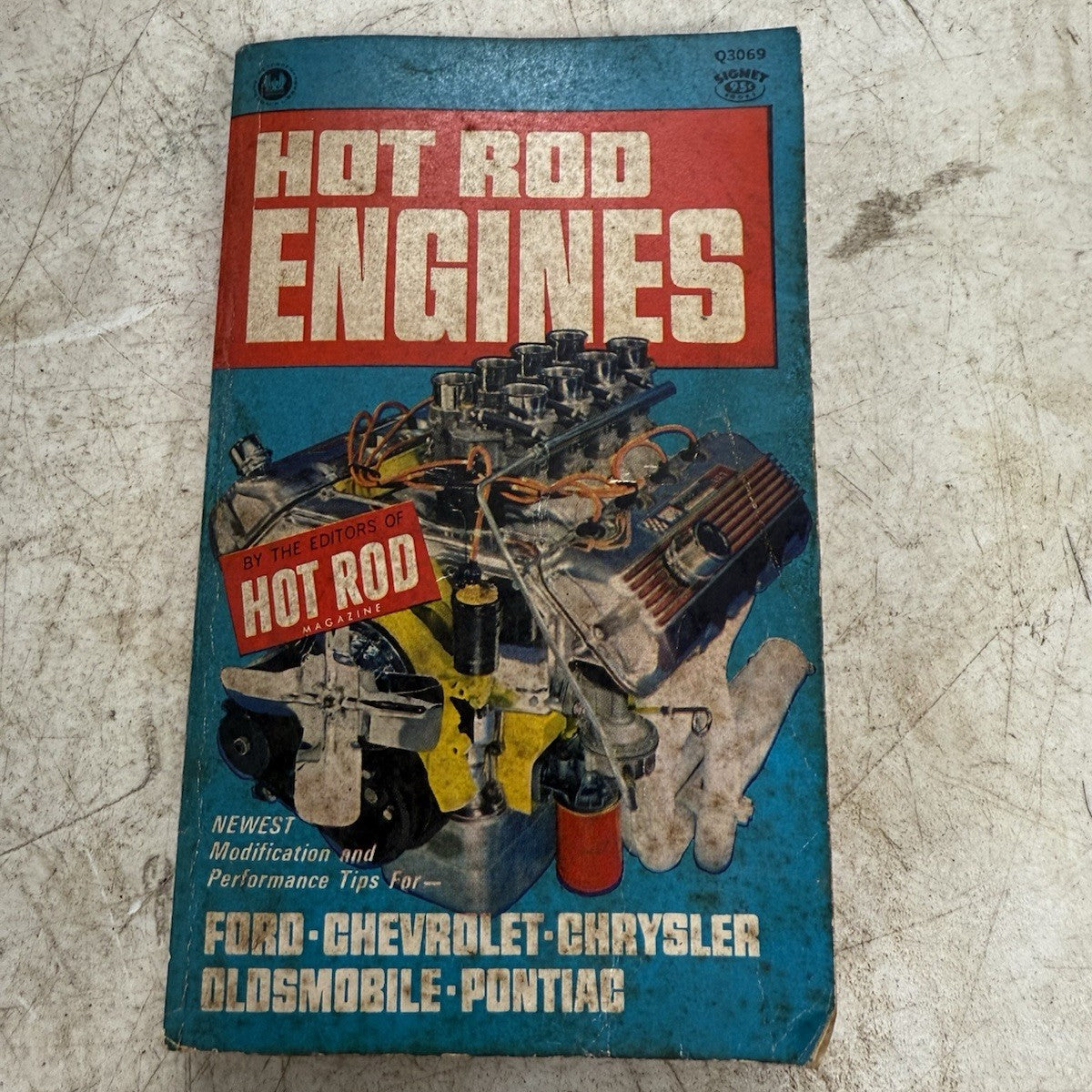 Hot Rod Engines (Editors of Hot Rod Magazine) 1967 Vintage Book 1967 ...