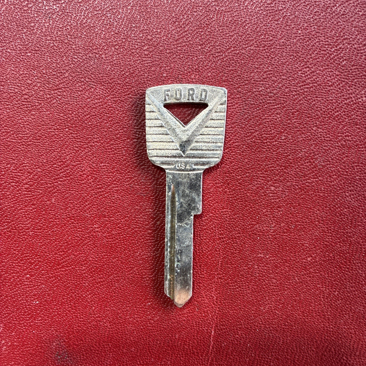 ORIGINAL OEM KEY BLANK FORD Mid To Late 1950s USA Made By Hurd NOS ...