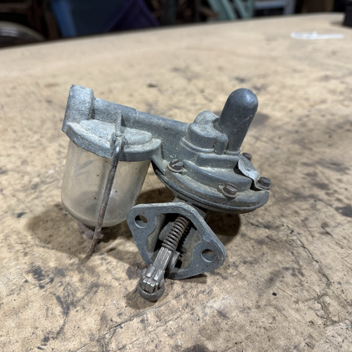 1942-1952 Ford V8 Fuel Pump Flathead 59ab 8ba Core Needs Rebuilt – Iron ...