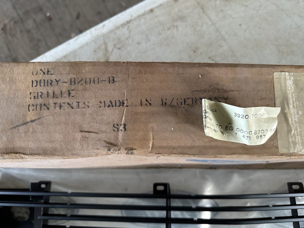 OEM NOS FORD CAPRI MK1 GRILL GRILLE 1969 1970 1971 1972 69 70 71 72 D0 ...