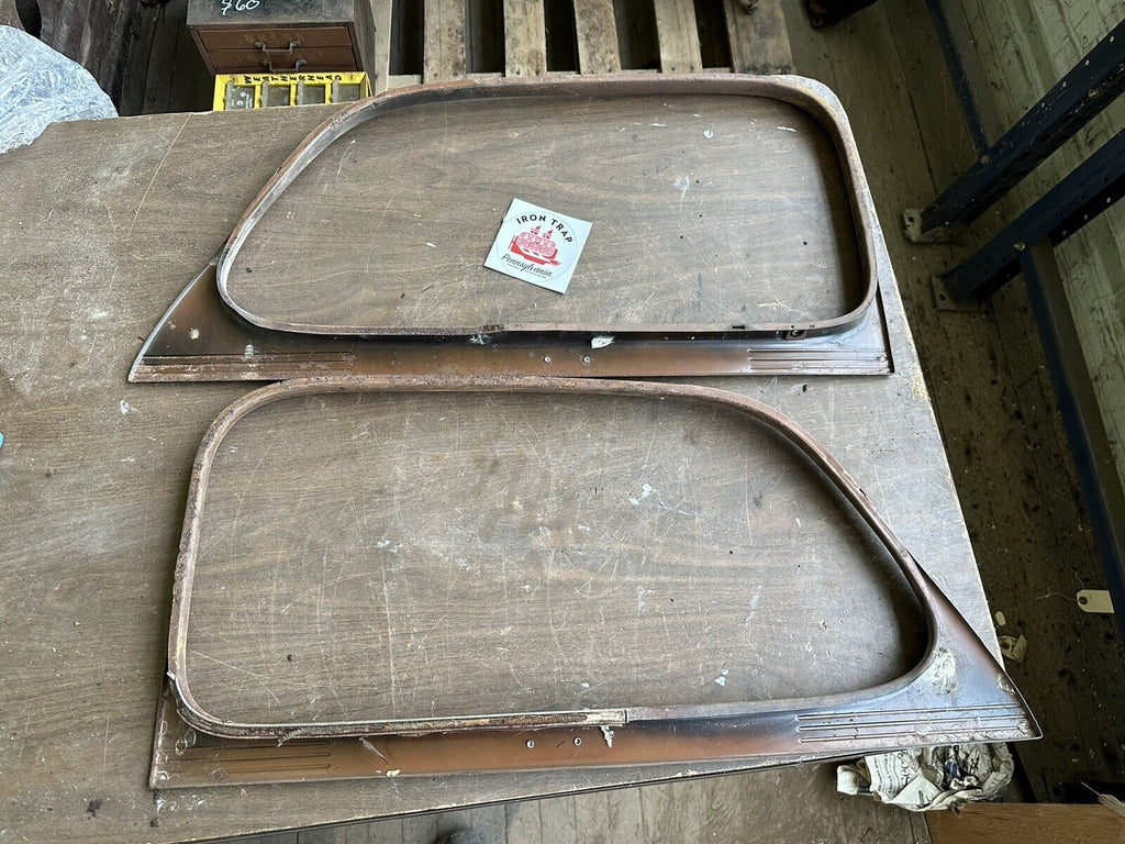 1937 1938 Chevrolet 4 Door Sedan Front Door Garnish Molding Chevy Bomb ...