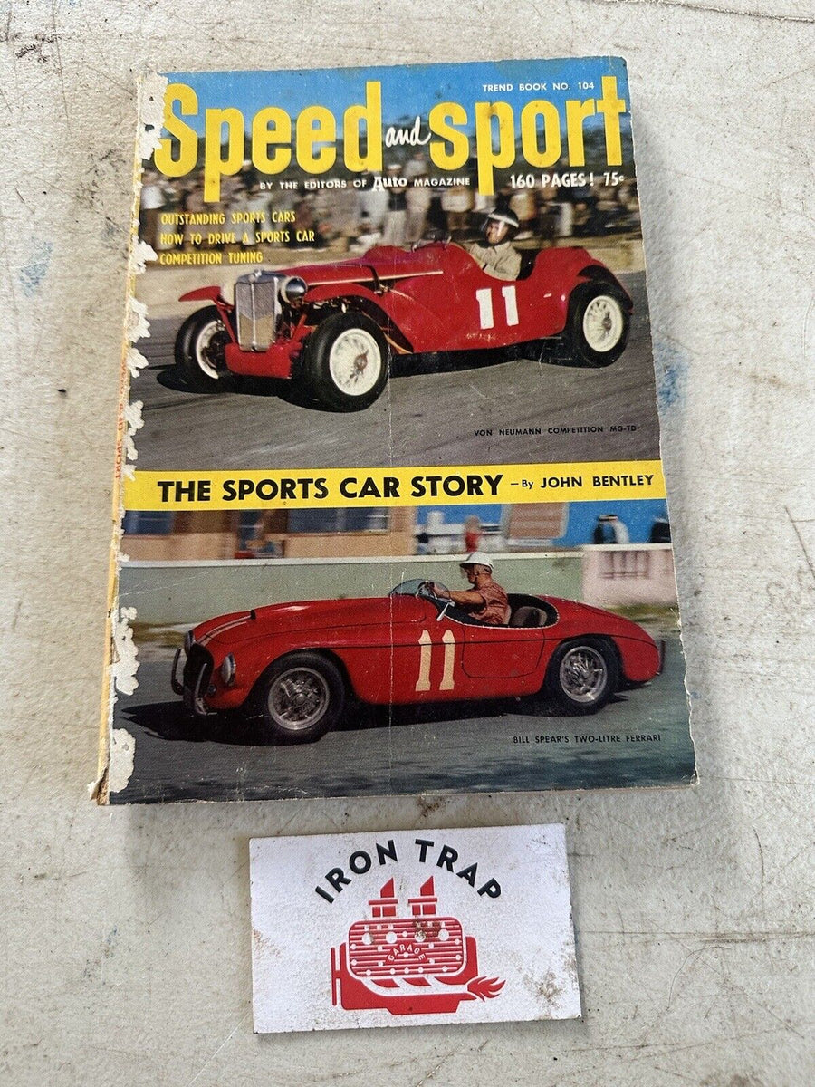 Speed and Sport magazine Trend book #104 SCCA & Cal Club sports car ra ...