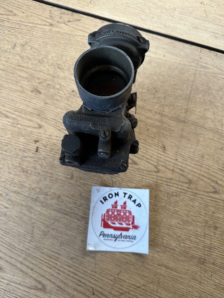 Carter WA-1 Single Barrel Carburetor Brass Tag 4663 – Iron Trap Garage