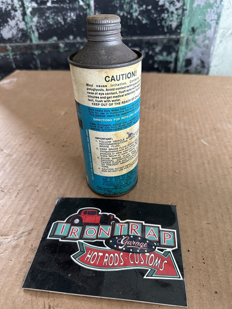 NOS Ford C6AZ-19542-A Heavy Duty Brake Fluid Dot 3 – Iron Trap Garage